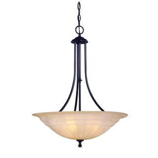 Dolan Designs 669 3-Light Down Light Bowl Pendant from the Richland ...
