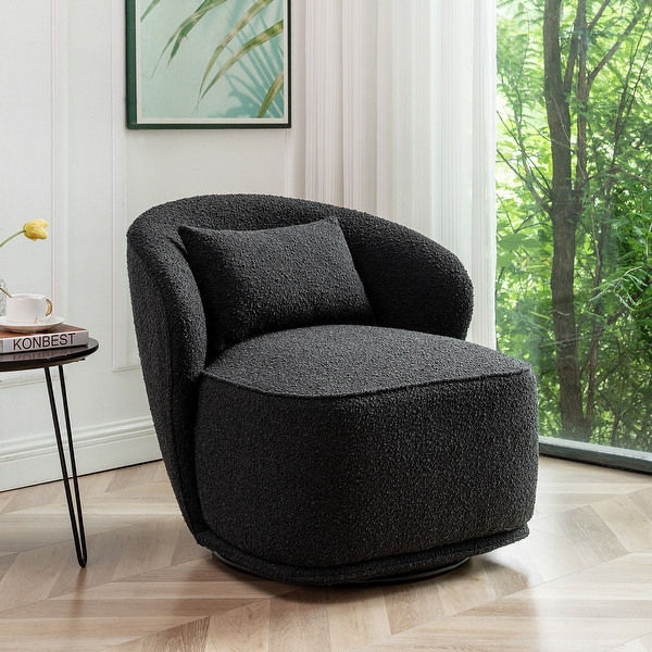 Wide swivel barrel chair store