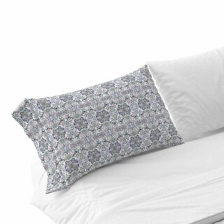 Shalimar Diamond Pillow Case 30x20 in Blue, Green, Yellow - Bed Bath ...