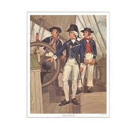 ''The Royal Navy (War of 1812)'' by Tom McNeely Military Art Print (20 ...