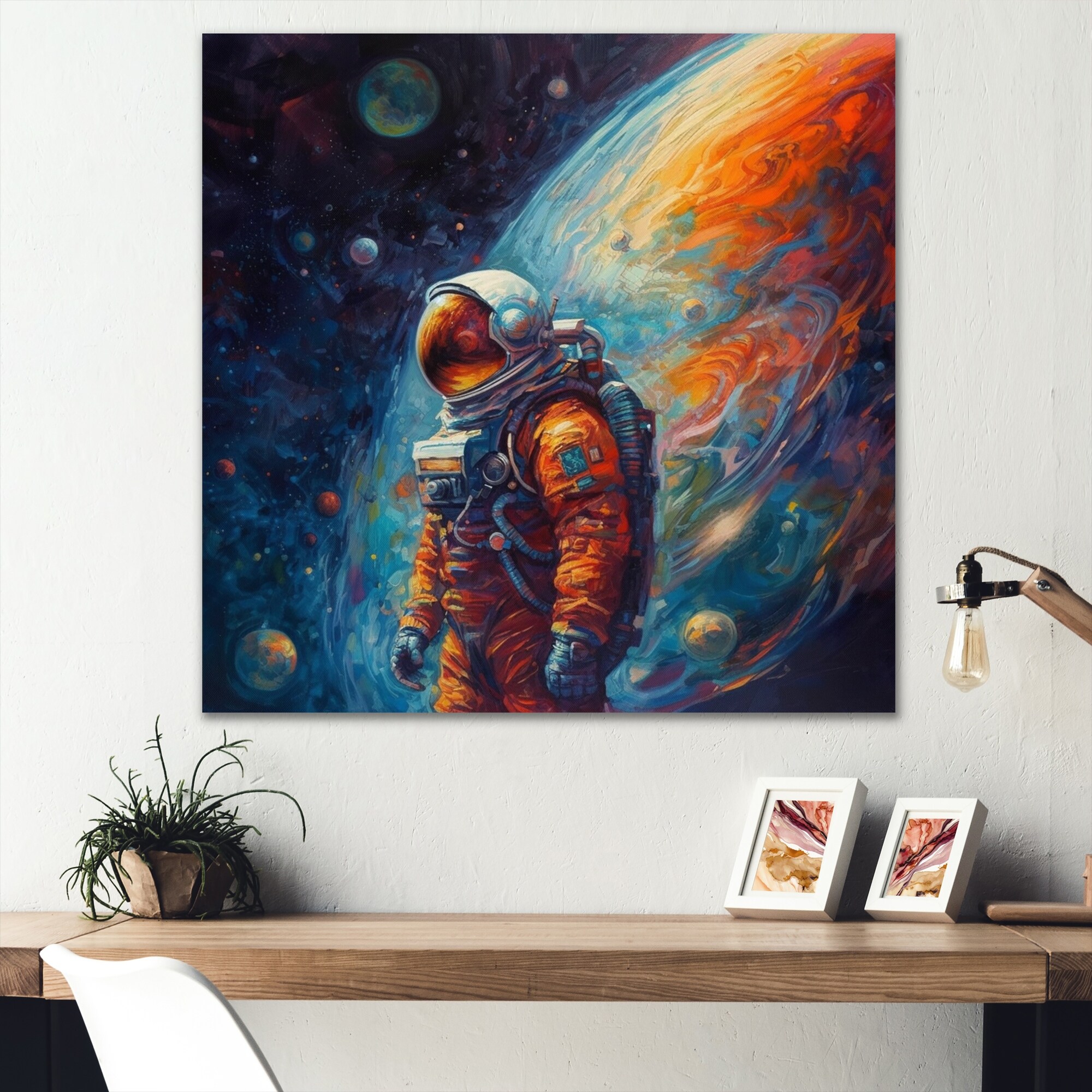 astronaut abstract