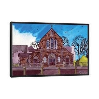 iCanvas "Claddagh Church, Galway, Ireland" by Terri Kelleher Framed ...