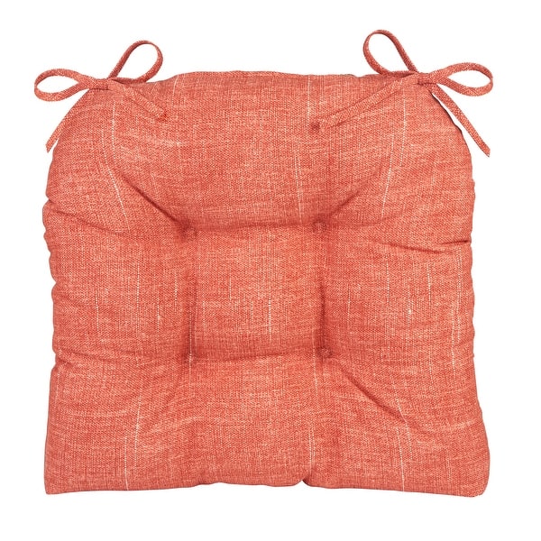 Klear Vu Wicker Solarium Indoor/Outdoor Tufted Chair Cushion Set - Bed Bath & Beyond - 33426450