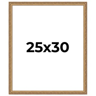 25x30 Frame Red Solid Wood Picture Frame Width 1.75 Inches | Interior ...