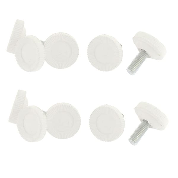 Plastic Base M8 x 19mm Leveling Feet Foot Mounts Pads 10pcs - Bed Bath ...