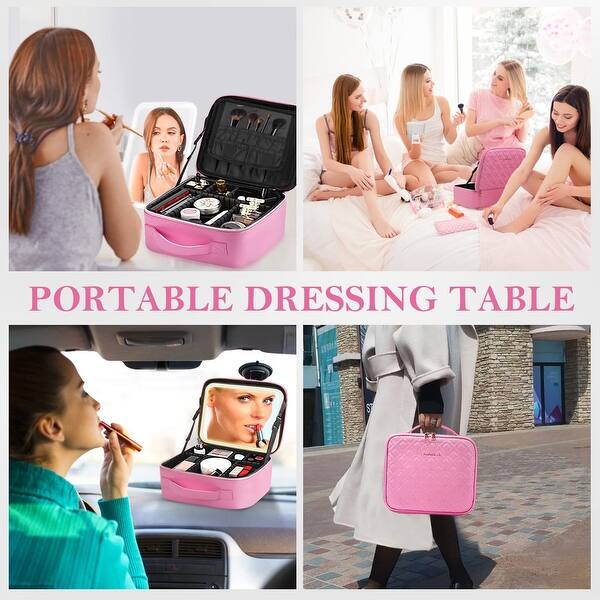 illuminated makeup case