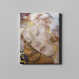 Mother Mary Figurative Abstract Canvas Wall Art - Bed Bath & Beyond ...