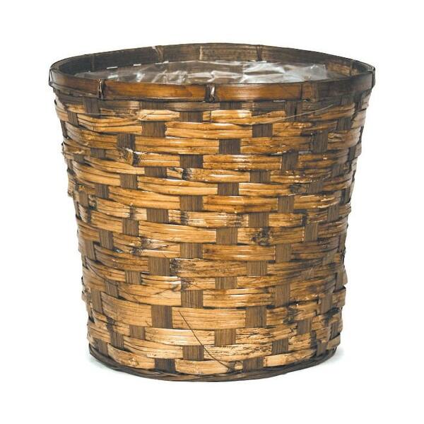 Rattan Espresso Colored Wash Bucket - Bed Bath & Beyond - 36880531