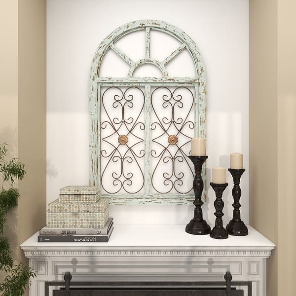 metal scrollwork wall decor
