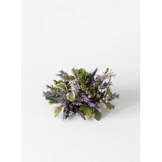 Sullivans Artificial Lavender Orb 5.5"H Green - 10"L x 10"W x 5.5"H ...