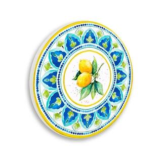 Stupell Mediterranean Pattern with Lemons Wall Plaque Design by Patricia Pinto - Bed Bath ...