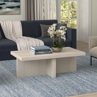Tannen 48" Wide Rectangular Coffee Table - 47.5" Wide - Bed Bath ...