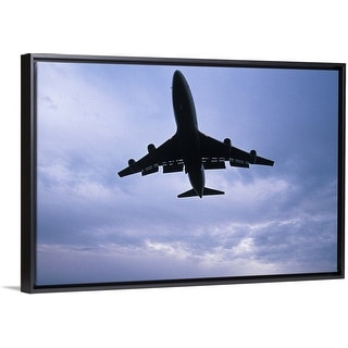 "Boeing 747 jumbo jet taking off from Tullamarine airport" Black Float ...