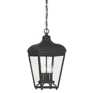 The Great Outdoors 72484 Marquee 4 Light 10" Wide Outdoor Mini Pendant ...