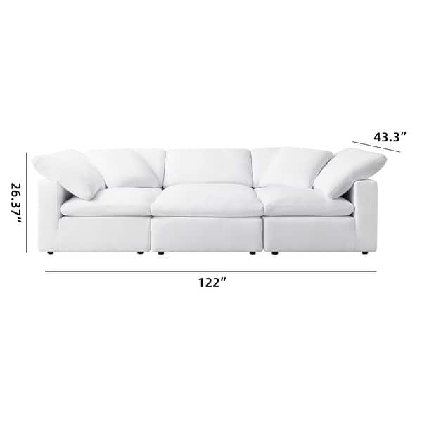 Cloud Modular Sectional Sofa Fabric Sofa - Bed Bath & Beyond - 38932947