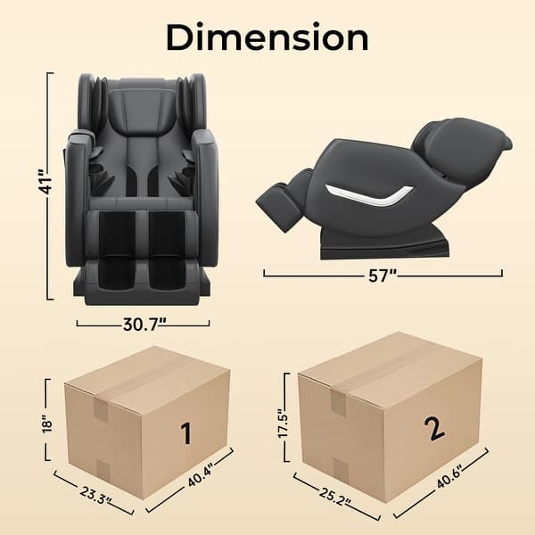 Ukuowu Favor-SS01 heated Full Body Massage Chair with zero gravity mode ...