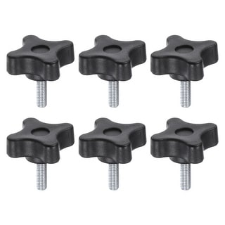 Star Knobs Male Thread Plastic Star Stud Knob Hand Tightening Clamping ...