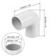Conduit Coupler 90 Degree Elbow Fitting 20mm Terminating for Hose ...