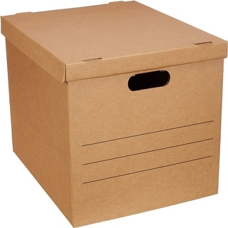 Medium Moving Boxes with Lid and Handles - Bed Bath & Beyond - 39427145