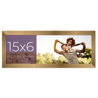 15x6 Bronze Real Wood Picture Frame Width 0.75 inches | Interior Frame ...