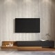 Modern Extendable TV Stand, Solid Wood Media Console for Up to 100 Inch ...