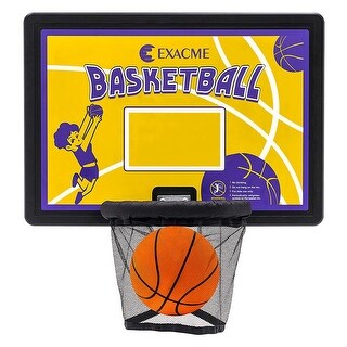 ExacMe Trampoline Basketball Hoop Game Play Sport with U-Bolt ...