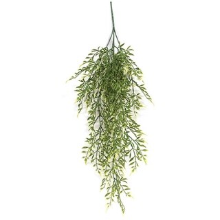 Cream Tipped Smilax Hanging Bush - 33" - Multi - Bed Bath & Beyond ...