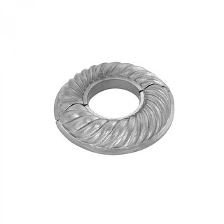 Aluminum Escutcheon Plate 3.13" OD Escutcheon 1" IPS Satin Finish ...