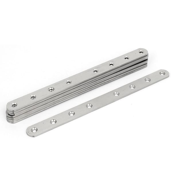 245mm x 20mm Stainless Steel Flat Bracket Straight Mending Repair ...