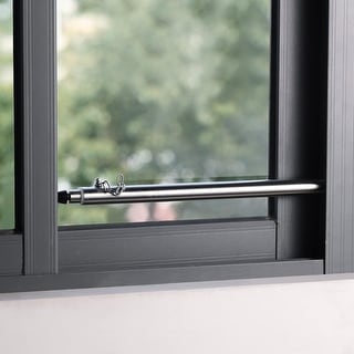 TURBRO Adjustable Window Security Lock Bar, Extendable from 15.5" to 29 ...
