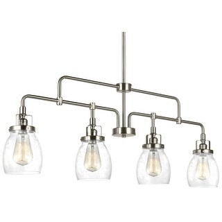 Generation Lighting Belton 4 Light 5" Wide Linear Chandelier - Bed Bath ...