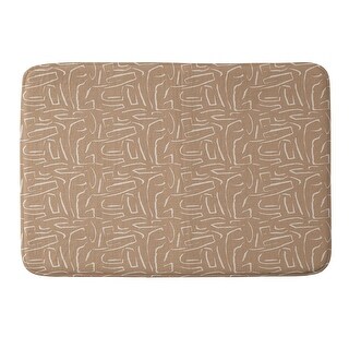 Made to Order Memory Foam Brown Bath Mat - Bed Bath & Beyond - 36717199