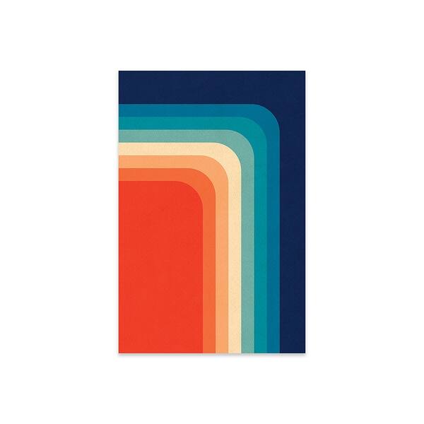 Retro 70s Color Palette III Print On Acrylic Glass by Alisa Galitsyna ...