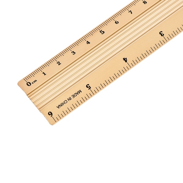 6pcs Aluminium Rulers 6 inch Professional Ruler for Blueprint Draft ...
