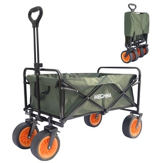 Collapsible Folding Utility Wagon Cart with Removable Fabric - Bed Bath ...