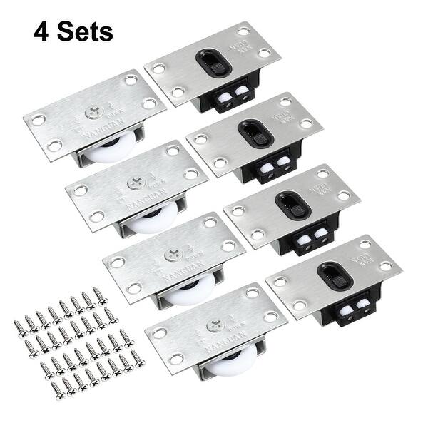 26mm Dia Single Wheel Furniture Cabinet Wardrobe Sliding Door Pulley ...