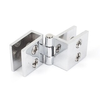 5mm-8mm Adjustable Rectangle Clamp Clip Door Hinge for Bathroom Shower ...