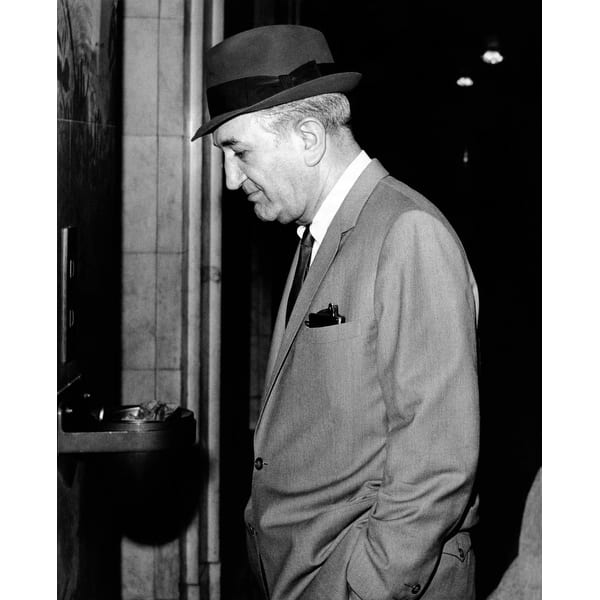 Joseph Bonanno Arrives At Federal Courthouse In New York On May 17 ...