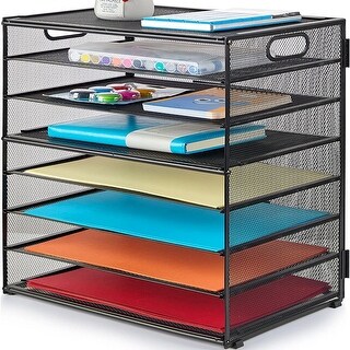 Mesh file racks organize file storage - Bed Bath & Beyond - 39256234