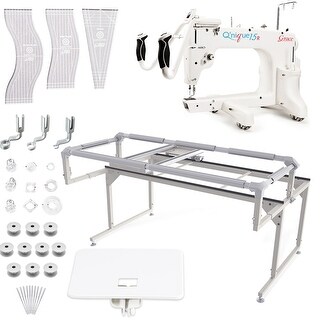 Grace Q'nique 15R Midarm Quilting Machine with Q-Zone Hoop Frame plus ...