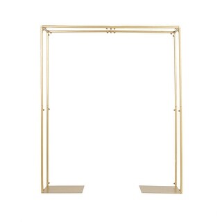 8" Gold Adjustable Over-the-Table Metal Arch Stand - Bed Bath & Beyond ...