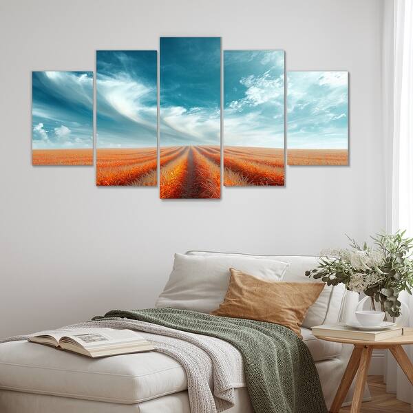 cornfield wall art