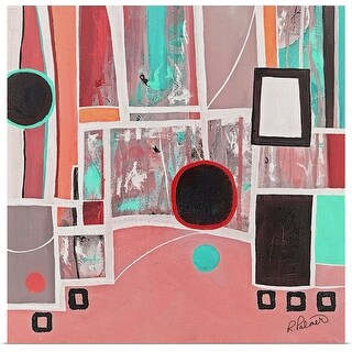 "Pink Geo" Poster Print - Bed Bath & Beyond - 30183085