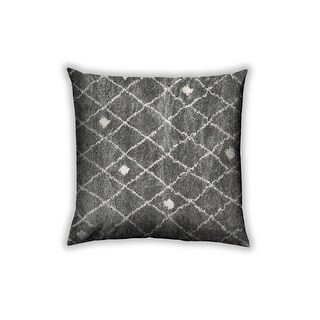 Ahgly Company Modern Contemporary Grey Throw Pillow - Bed Bath & Beyond ...