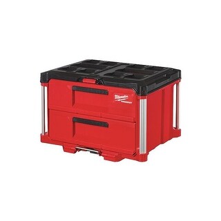 Milwaukee Tool Polymer,Tool Box,22 1/4 in 48-22-8442 - 1 Each - Bed ...