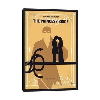 iCanvas "The Princess Bride Minimal Movie Poster" by Chungkong Framed ...