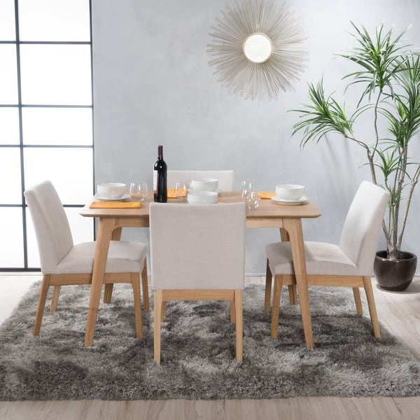 Christopher Knight Home Prazen Mid-Century Modern 5-piece Dining Set ...