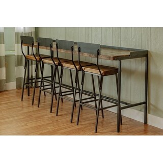 Mill & Foundry Industrial Farm House 84" Wide Console Table - Bed Bath ...