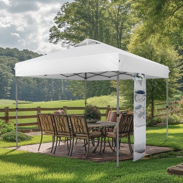PHIVILLA 10' x 10' Pop Up Outdoor Canopy Tent Commercial Instant ...