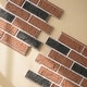 Premium PU Stone Veneer 18-Pack, 47.2" Fireproof 3D Faux Brick Panels ...